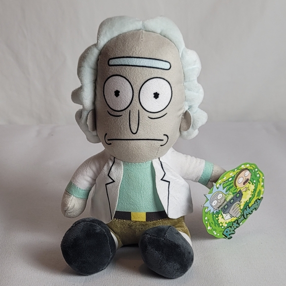 Toys | Rick And Morty Rick Sanchez Scientist Stuffed Plush Toy Adult ...